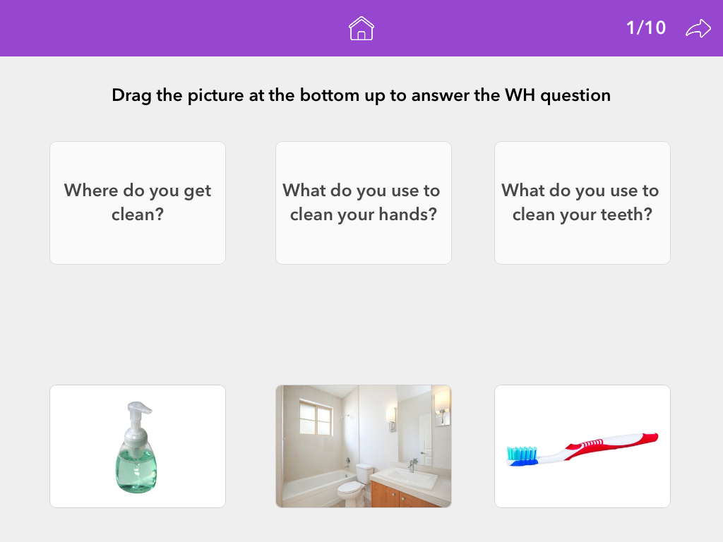 WH Questions {App Review} - Teach Speech 365
